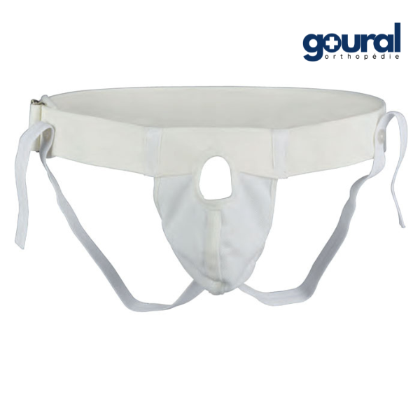 Suspensoir Testiculaire Lux En Tricot Avec Passage De Verge Goural Suspensoir Testiculaire Lux En Tricot Avec Passage De Verge Goural